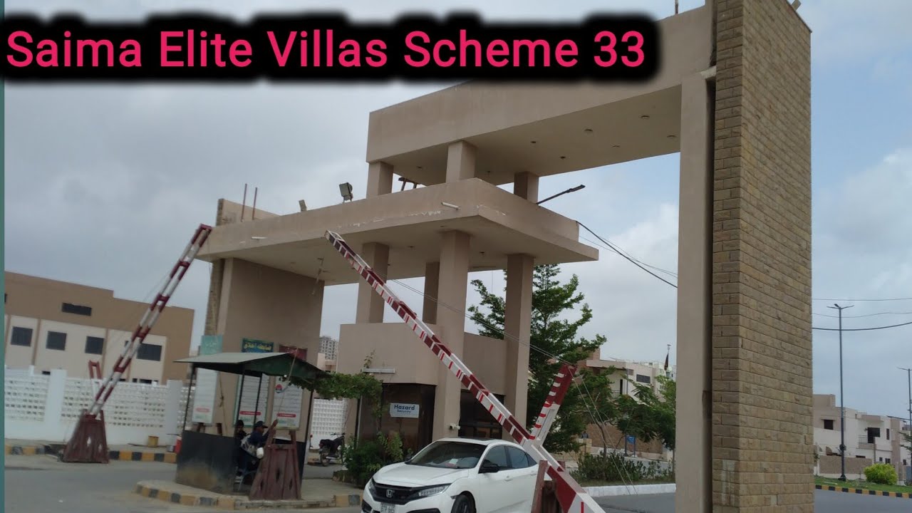 Saima Elite Villas Scheme 33 - YouTube