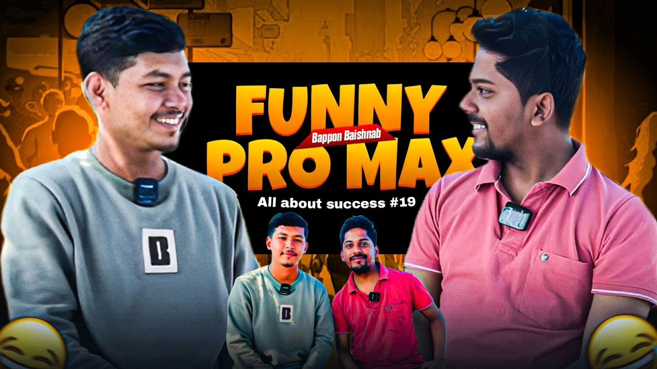 Bappon Baishnab on Comedy, Struggles, and Life Lessons | Hindi Funny Podcast with All About ...