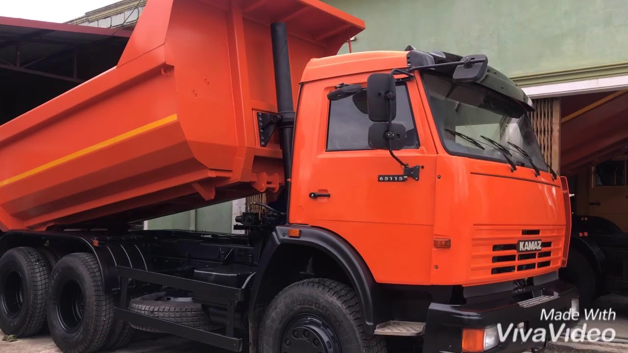Kamaz 3 chân(6x4) 15 khối (0984821389) - YouTube