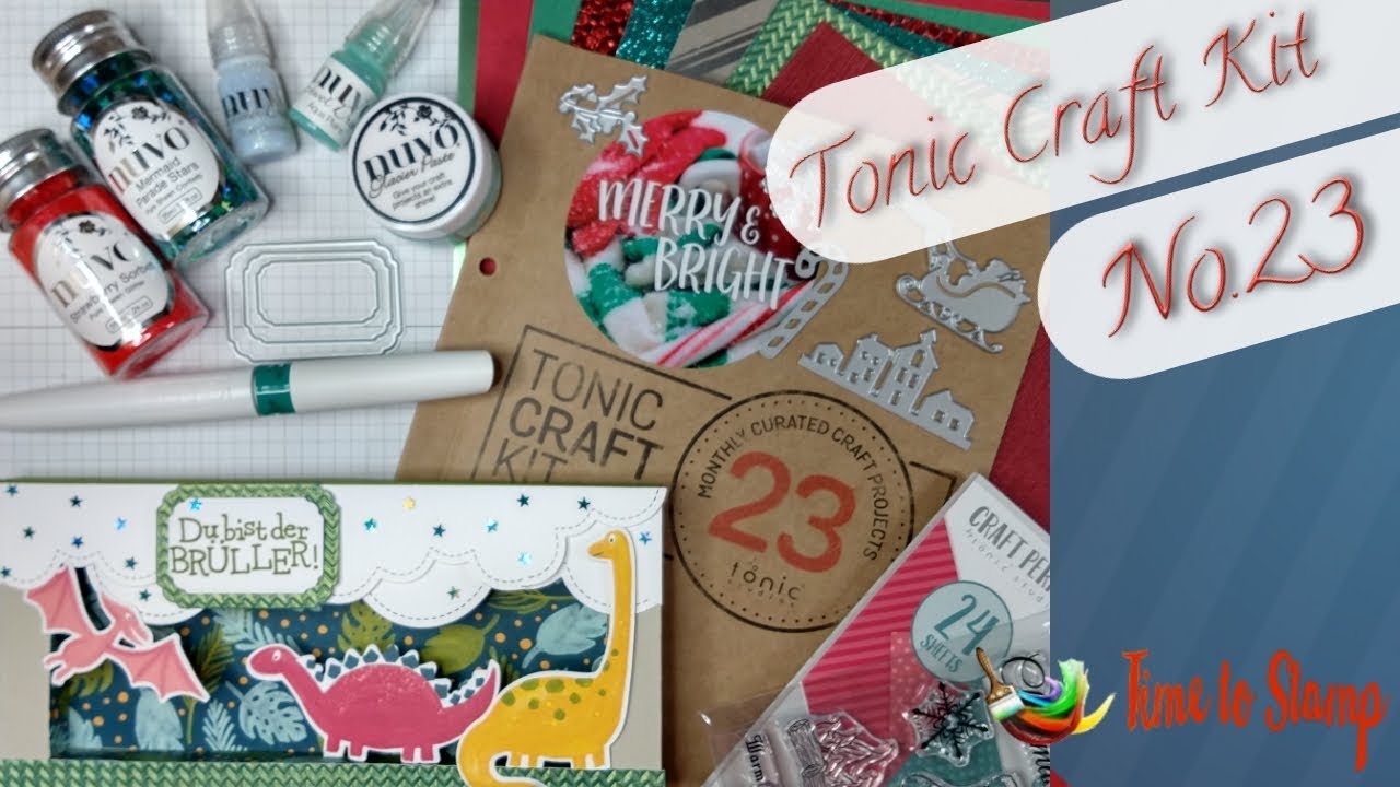 Tonic Craft Kit No. 23 | Produktvorstellung | Shadowbox-Inspirationen ...