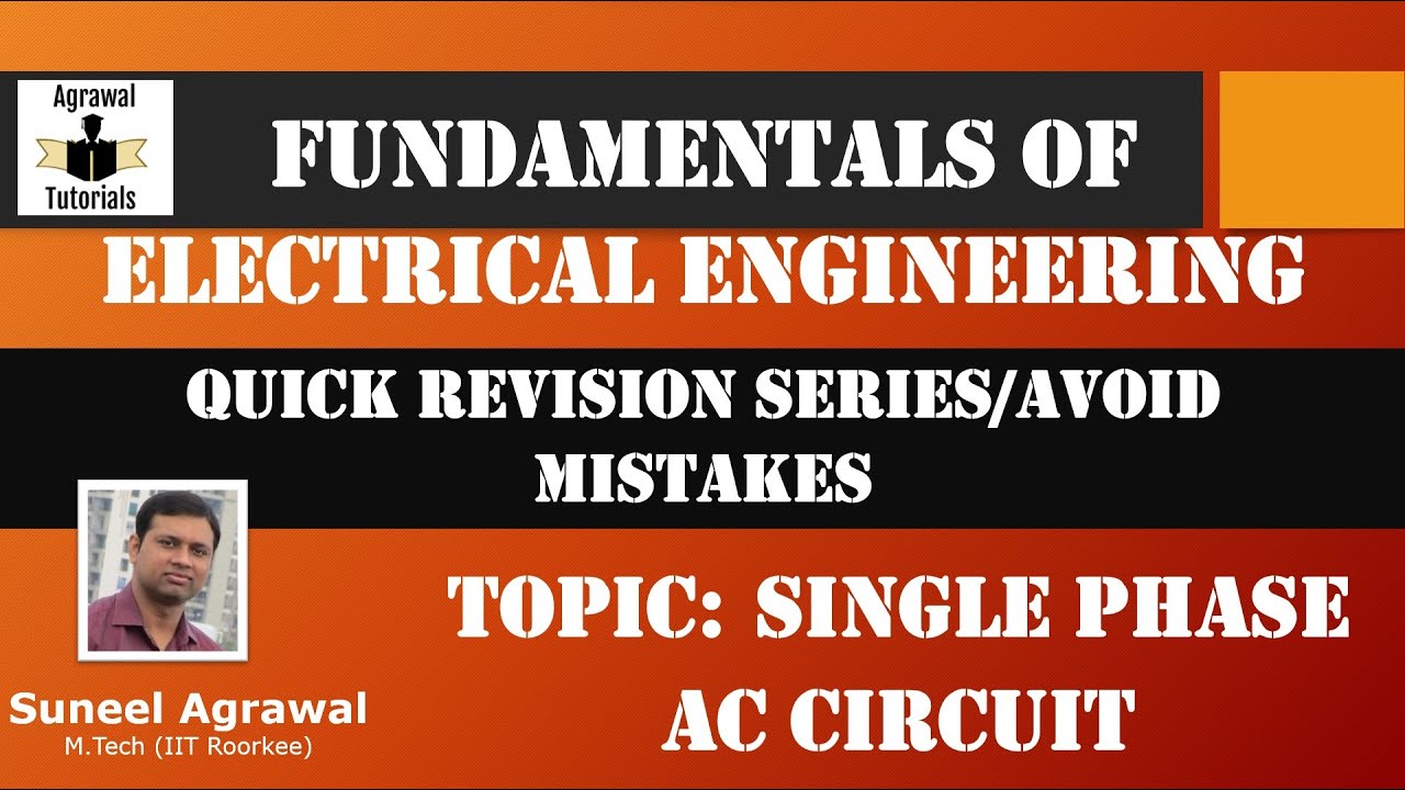 Quick Revision Series/ Single-Phase AC Circuits/Avoid Mistakes - YouTube
