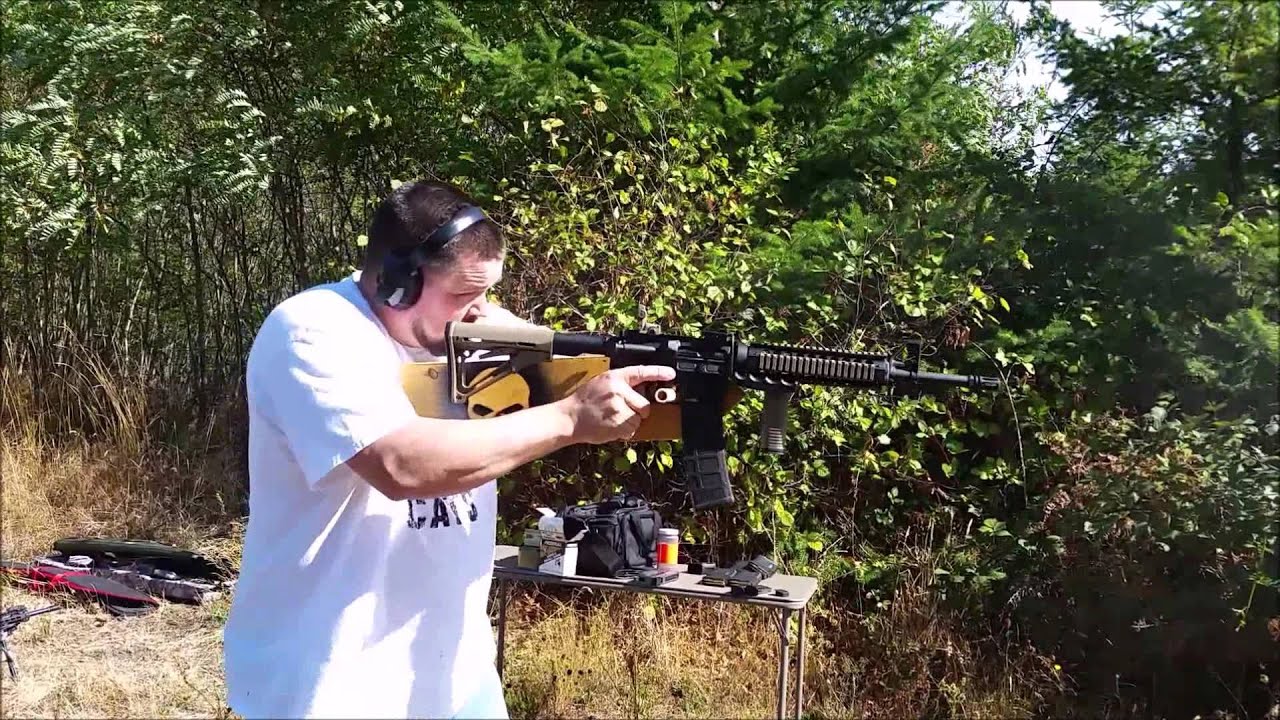 FULL AUTO AR-15 - YouTube