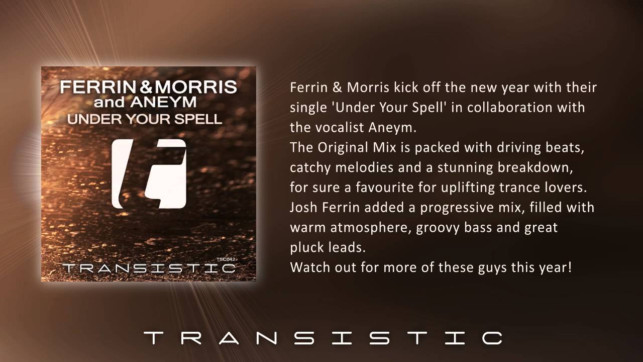 Ferrin & Morris and Aneym - Under Your Spell (Josh Ferrin Remix) - YouTube
