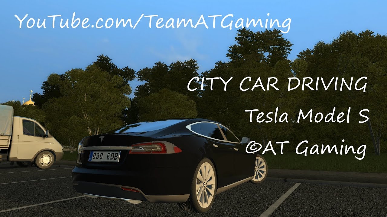 Tesla Model S | Test Drive | City Car Driving - YouTube