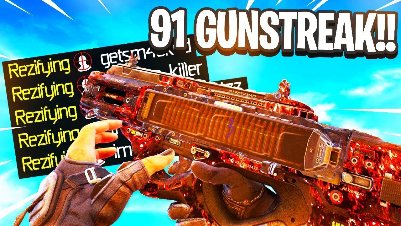 BO4: 91 GUNSTREAK ON FIRING RANGE NIGHT W/ CORDITE!!! | The Return of ...