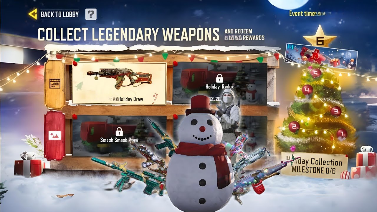 Xmas Holiday All Confirm Free Mythic + Legendaries & Epic Free Rewards ...