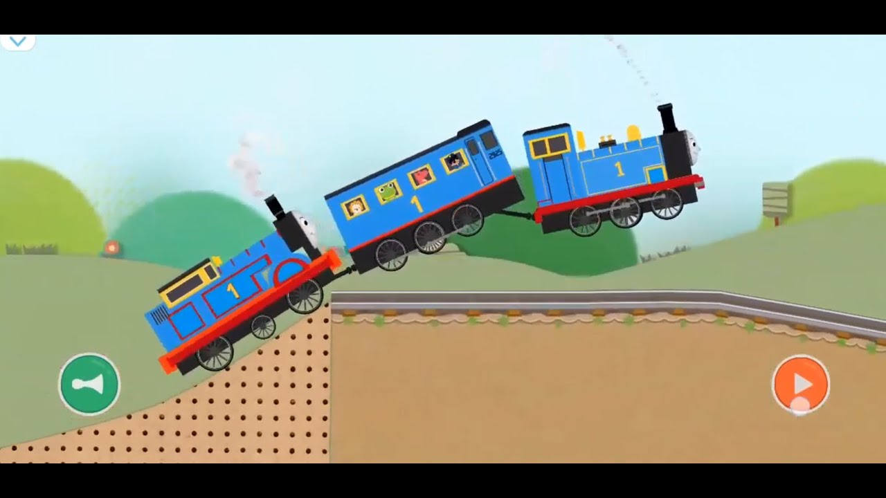 Train build game #47 Thomas and Friends Labo Brick Train - YouTube