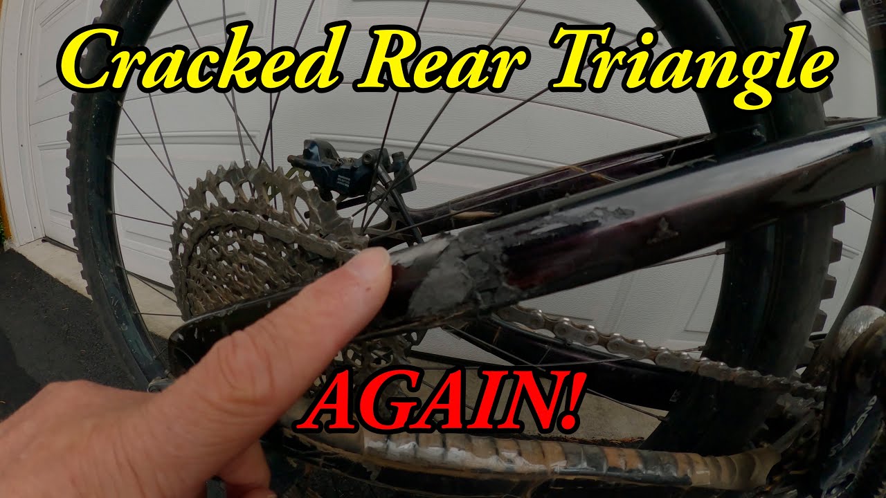 Cracked Carbon MTB Frame - AGAIN! - YouTube