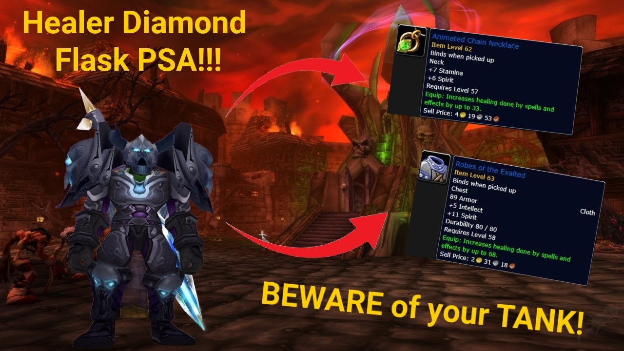 Wow Classic FRESH 2025 - Beware of Warriors Taking Healing Gear for ...