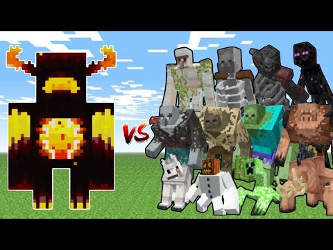 MAGMA WARDEN VS ALL MUTANT FAMILY | MINECRAFT MOB BATTLE - YouTube