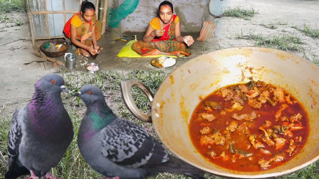 Pigeon Recipe In Desi Style | Pigeon Recipe | Pigeon Cutting | Pigeon ...