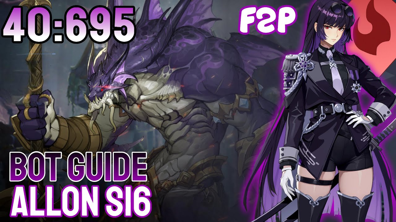 (40s) ALLON |F2P| BOT GUIDE |S16 Battlefield of Time| GUÍA BOT [Solo ...