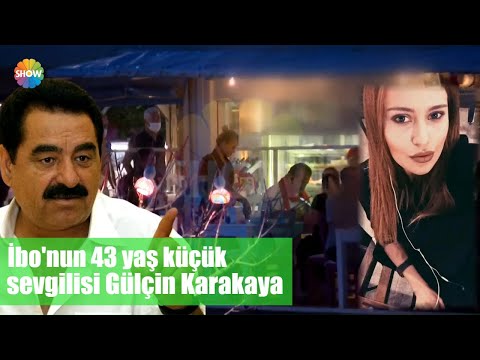 İbrahim Tatlıses 43 yaş küçük yeni sevgilisi Gülçin Karakaya ile görüntülendi!