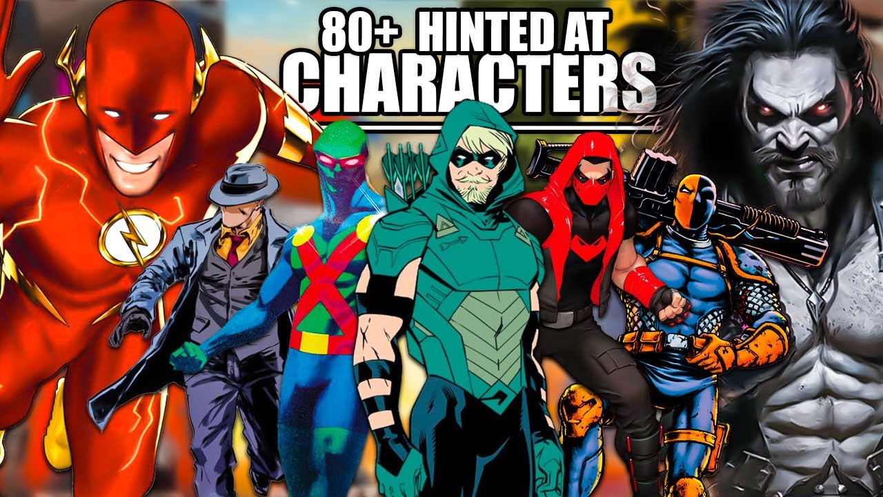 Every DC Character Hinted to Appear in the DCU & Where - YouTube