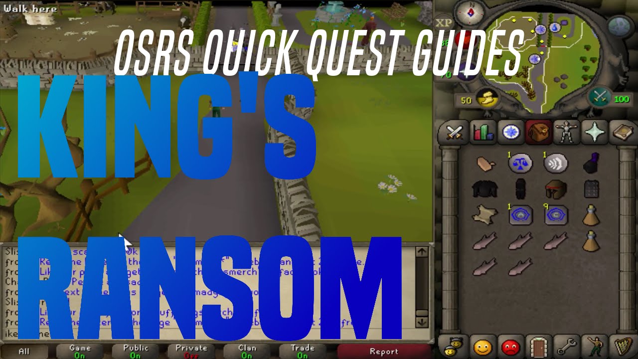 Quick Quest Guides - King's Ransom 9:07 - YouTube