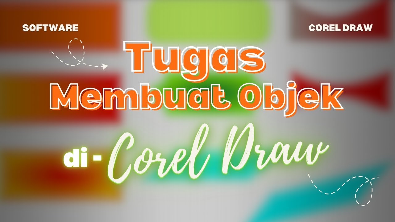 MEMBUAT OBJEK DI COREL DRAW !! - YouTube