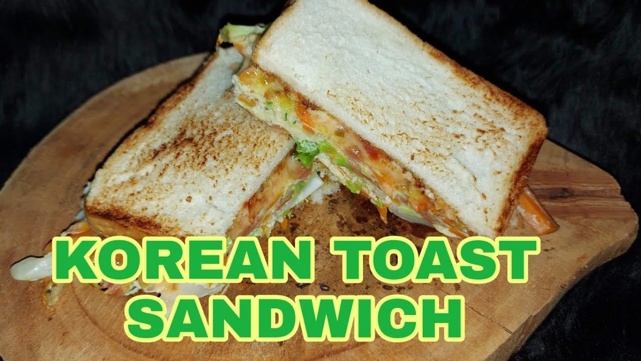 How to make Korean Street Toast - YouTube