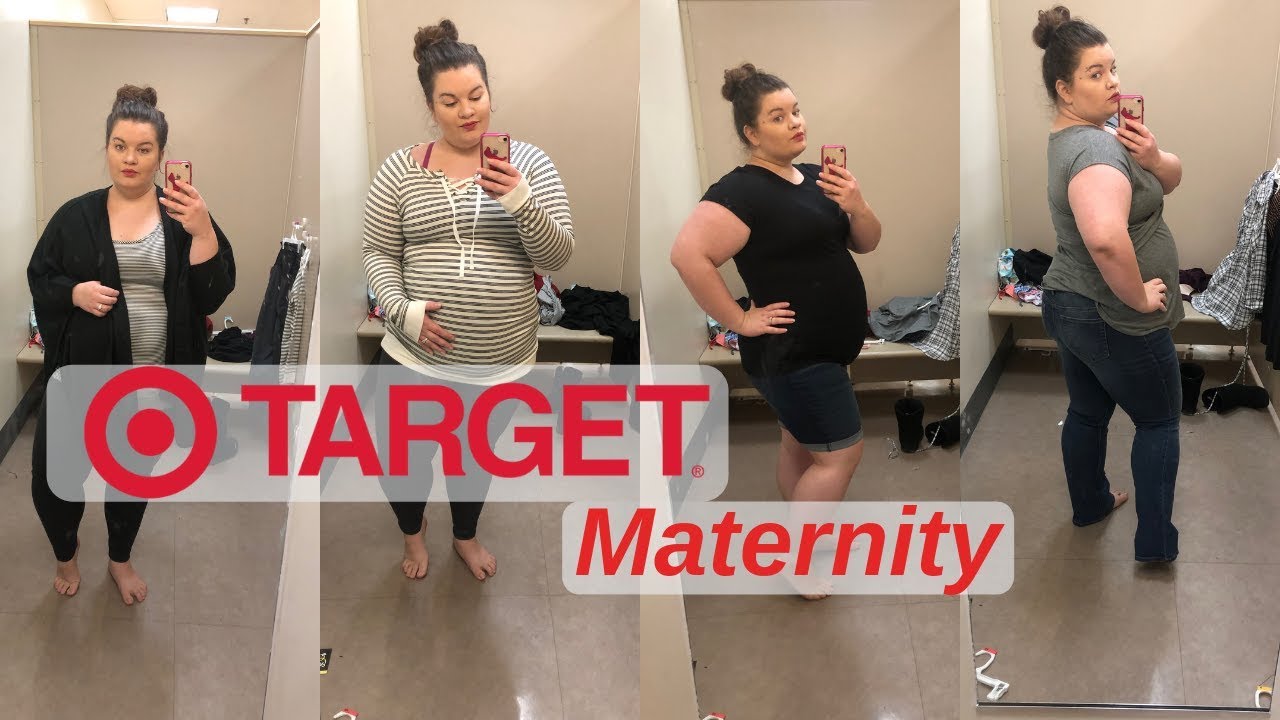 Plus Size In The Fitting Room | Target Maternity - YouTube