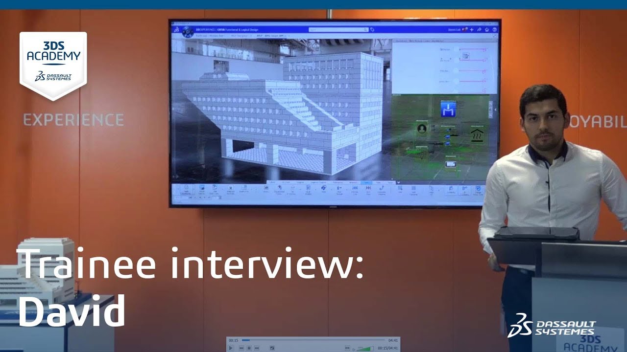David - Dassault Systèmes Trainee - 2017 - YouTube