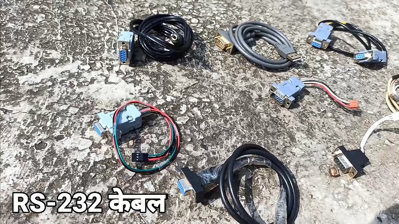 RS-232 Cables - YouTube