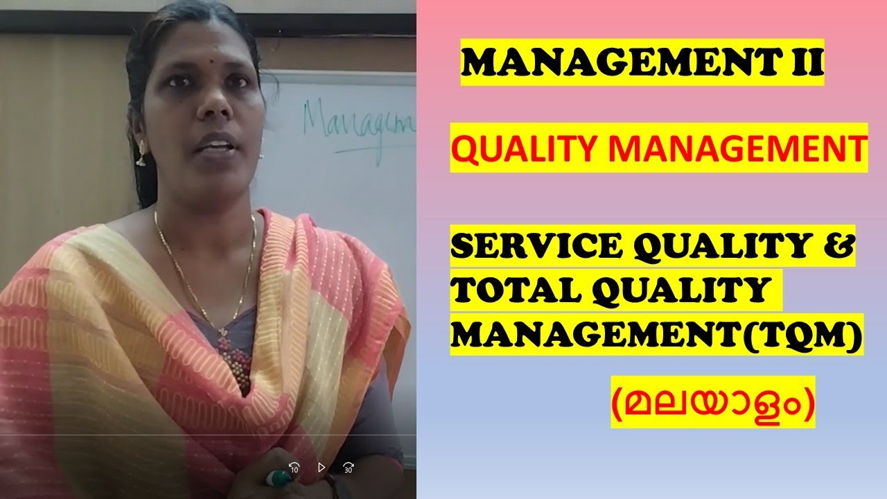 VHSE MANAGEMENT/SERVICE QUALITY/TOTAL QUALITY MANAGEMENT/DIMENSIONS OF ...