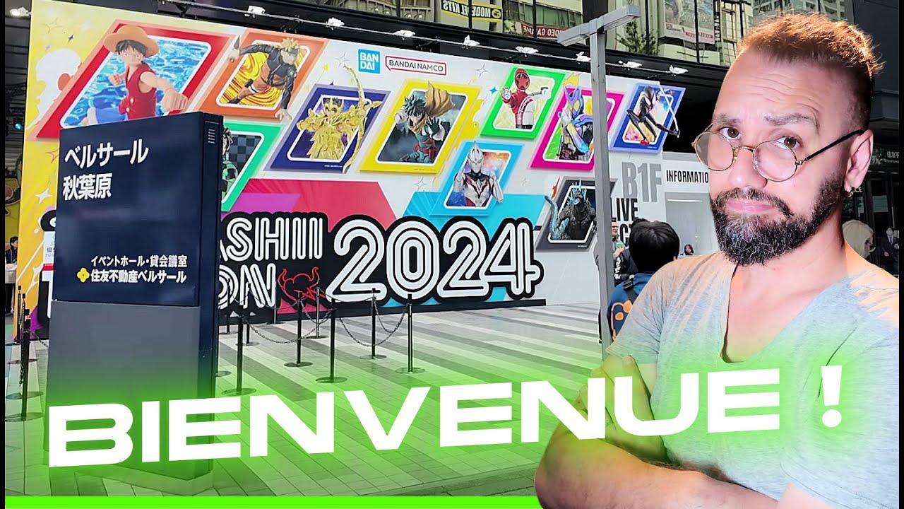 VENEZ avec moi au TAMASHII NATION 2024 ! - VLOG Japon Figurines - YouTube