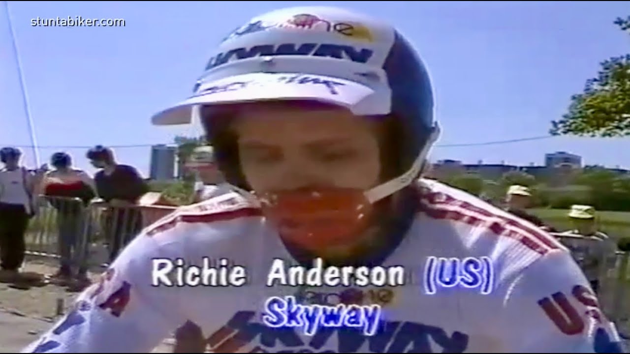 RITCHIE ANDERSON Wins AA Pro | 1985 Kelloggs BMX | Round 5 | - YouTube