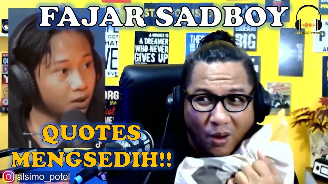 🔴FAJAR SADBOY Indonesia viral di tiktok kumpulan kata-kata romantisnya tiktok trending - YouTube