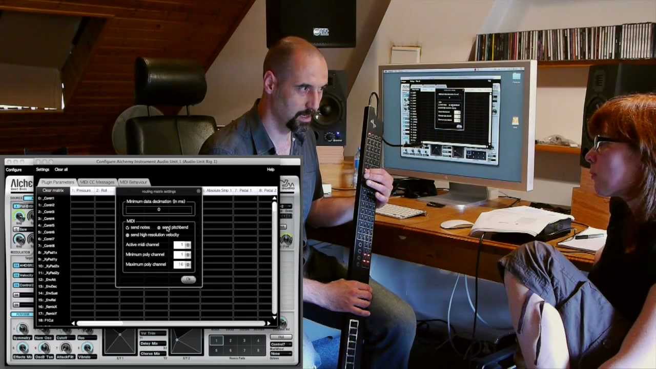 Eigenharp Tau from scratch 3: Instruments and basic AU/VST ...