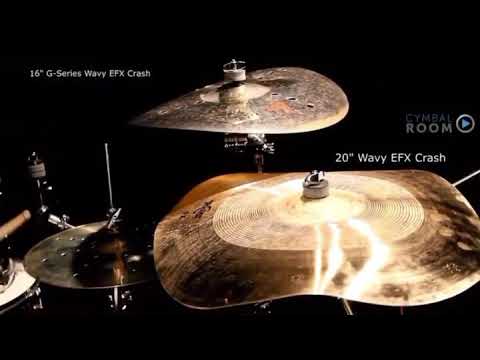 Trexist Cymbals USA (16” G wavy & 20” wavy crash) - YouTube