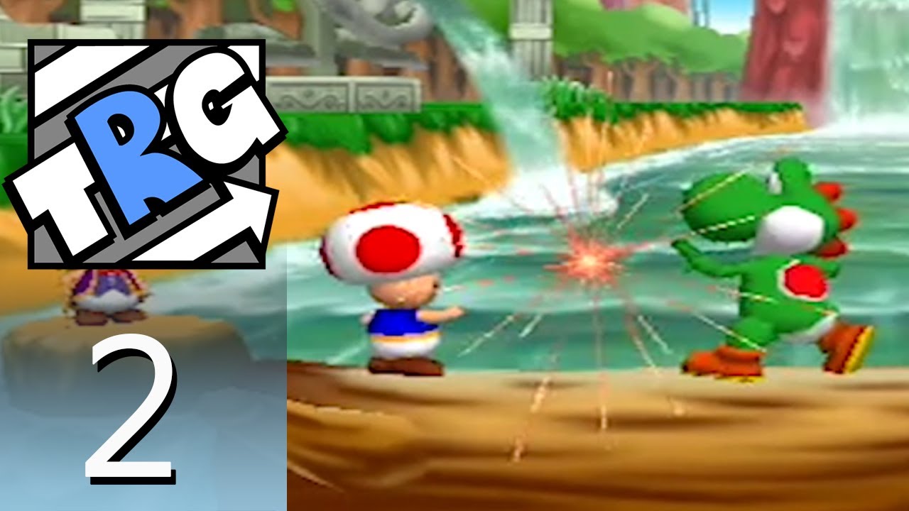 Mario Party 7 – Minigame Mode 2: Waterfall Battle - YouTube
