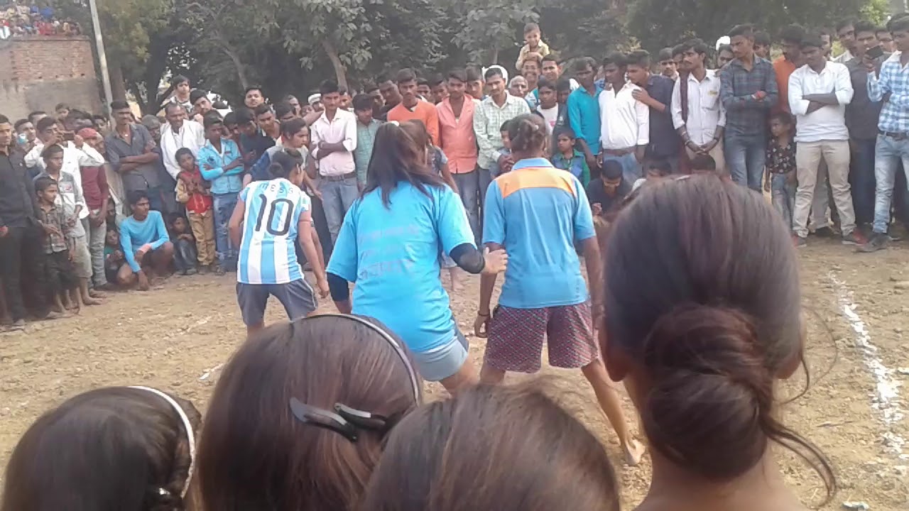 Girl Kabdi pratiyogita batawali - YouTube