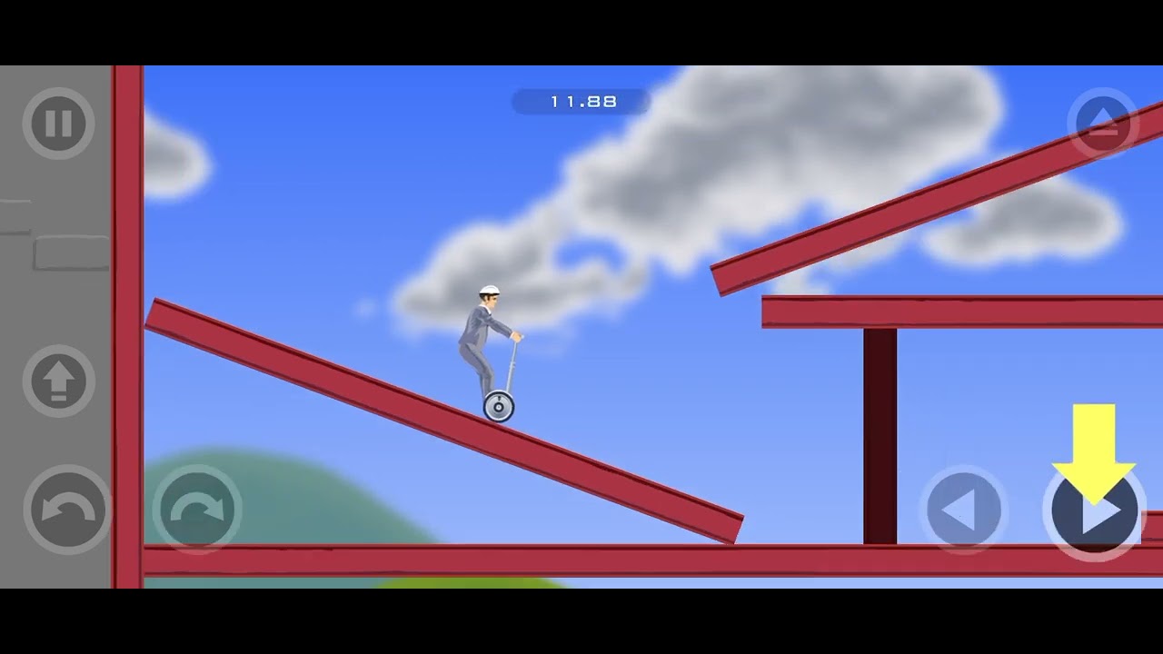 Happy Wheels Gameplay (LVL1) - YouTube