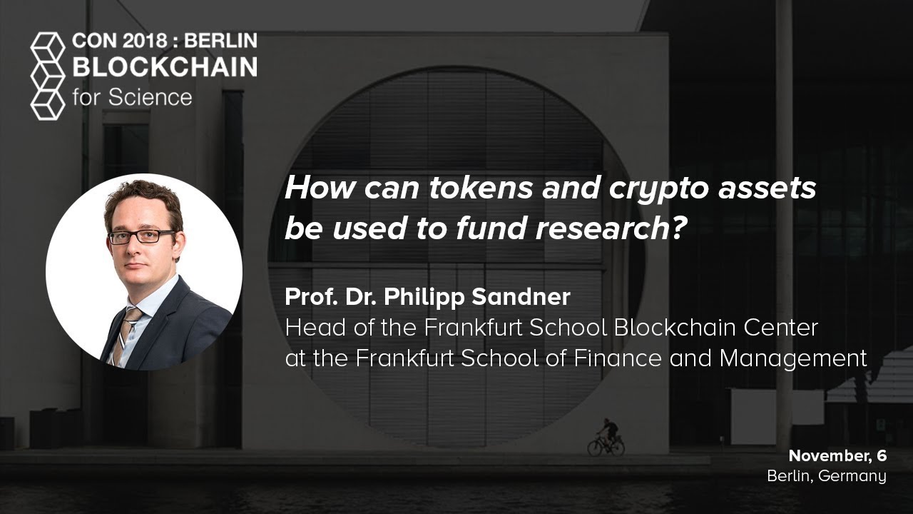 How can tokens and crypto assets be used to fund research? | Prof. Dr. Philipp Sandner - YouTube