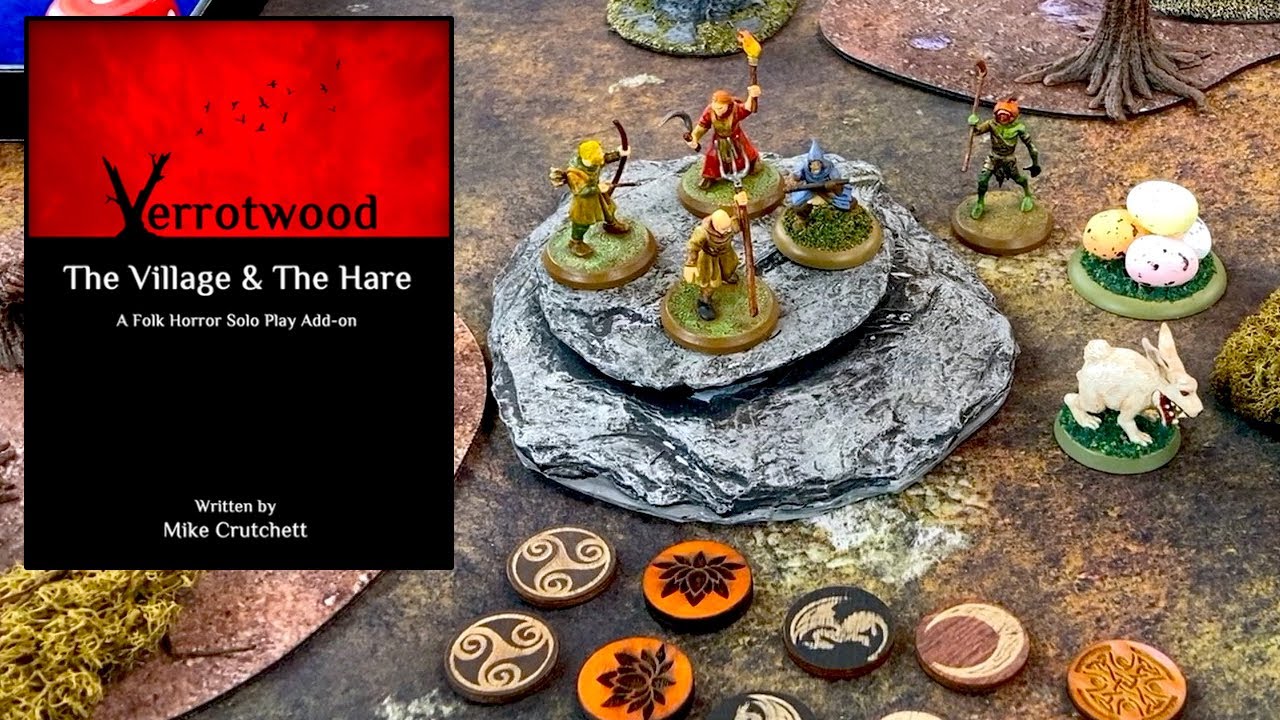 Verrotwood Battle Report, Solo Folk Horror Scenario - YouTube