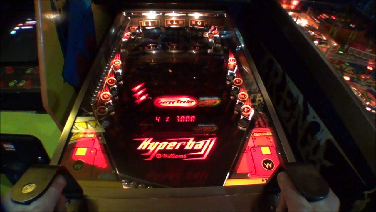 Williams Hyperball (not a) Pinball Machine, AWESOME :-) - YouTube