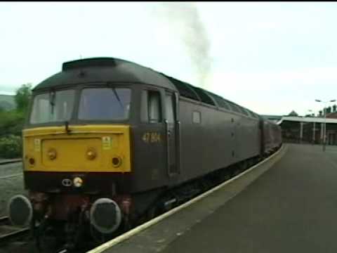 Class 47826 & 47804. at Llandudno Junction - **Mega Horn** Thanks ...