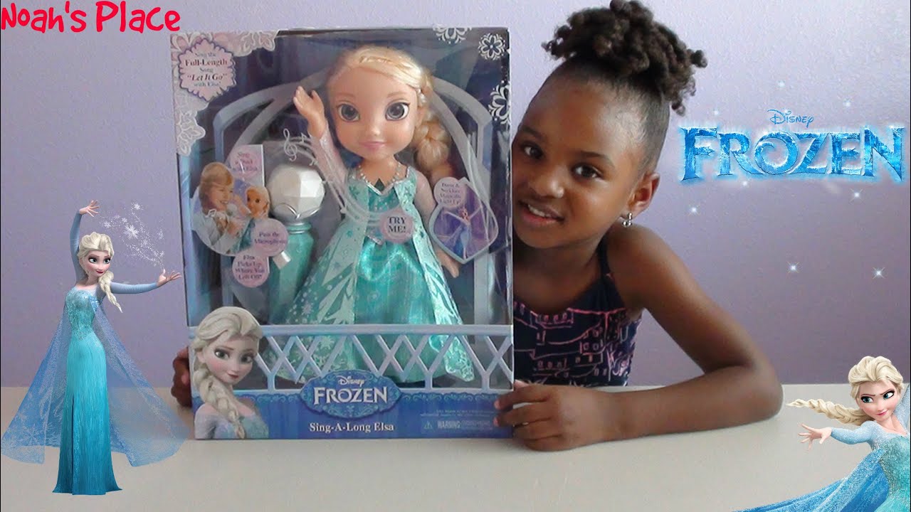 Disney Frozen Sing-A-Long Elsa (Singing Let It Go) - YouTube