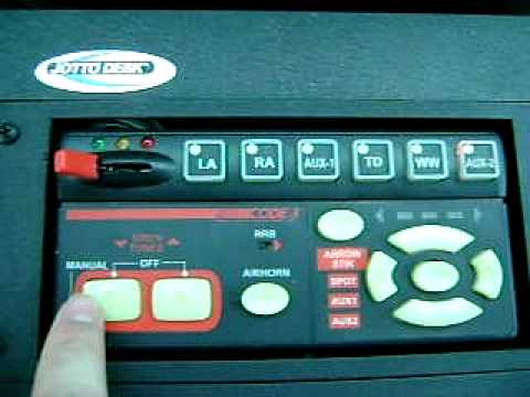 Code 3 RLS and Federal Signal PA150 dual tone sire - YouTube