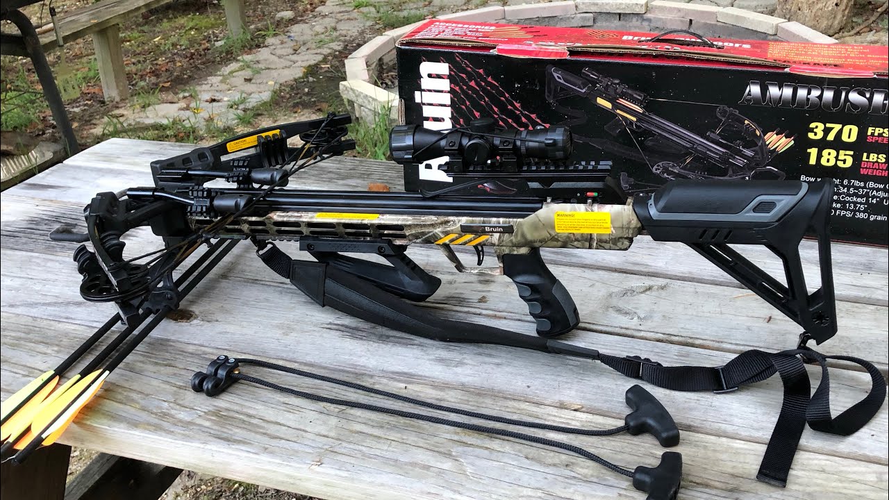 Bruin Ambush 370 Crossbow Review 2020 - YouTube