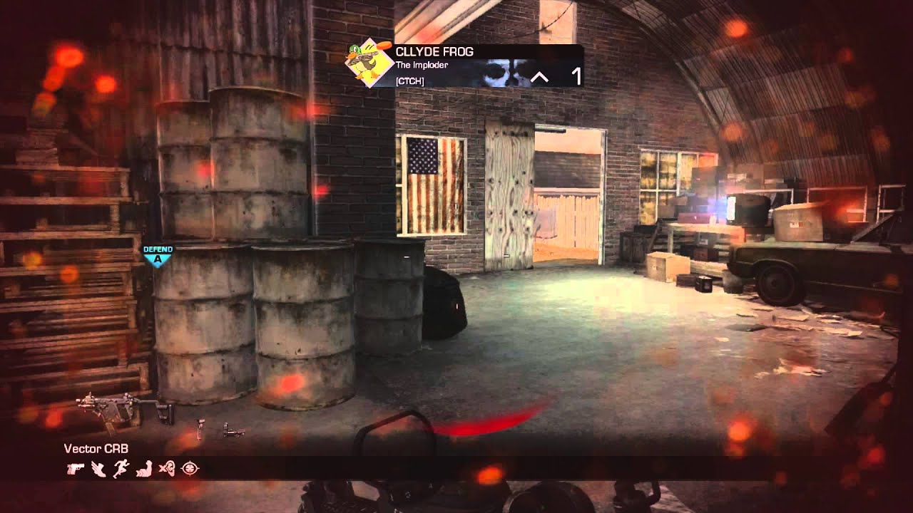 CoD Ghosts: CLLYDE FROG 2 Peice Round Winner (Warhawk SnD) - YouTube