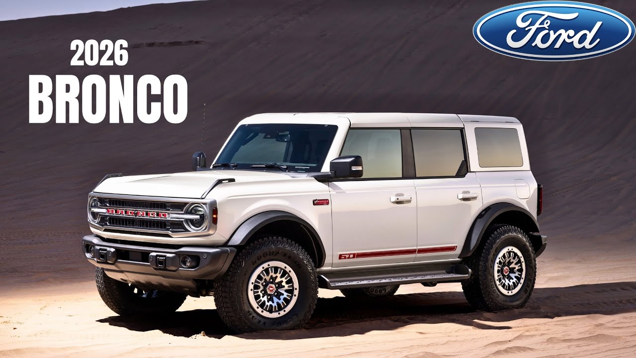New 2026 Ford Bronco – Retro Look, Rugged Features | Special Edition ...