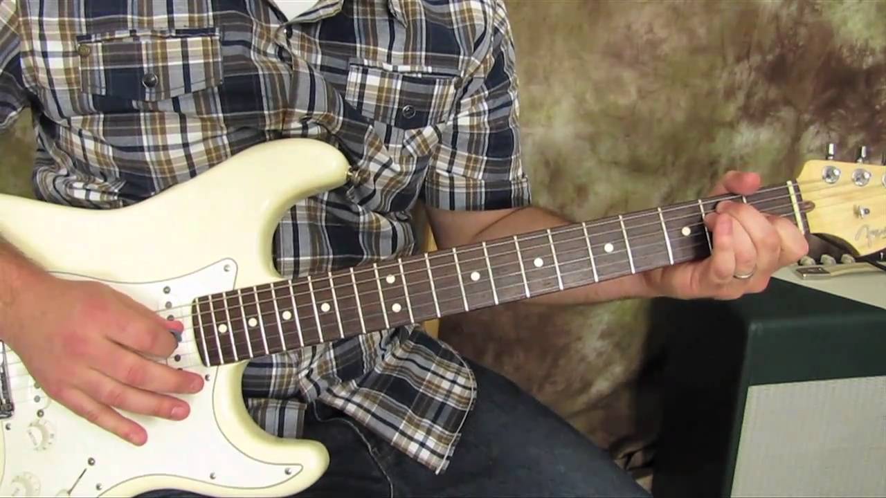 country rhythm lesson - beginner, easy guitar lesson - YouTube