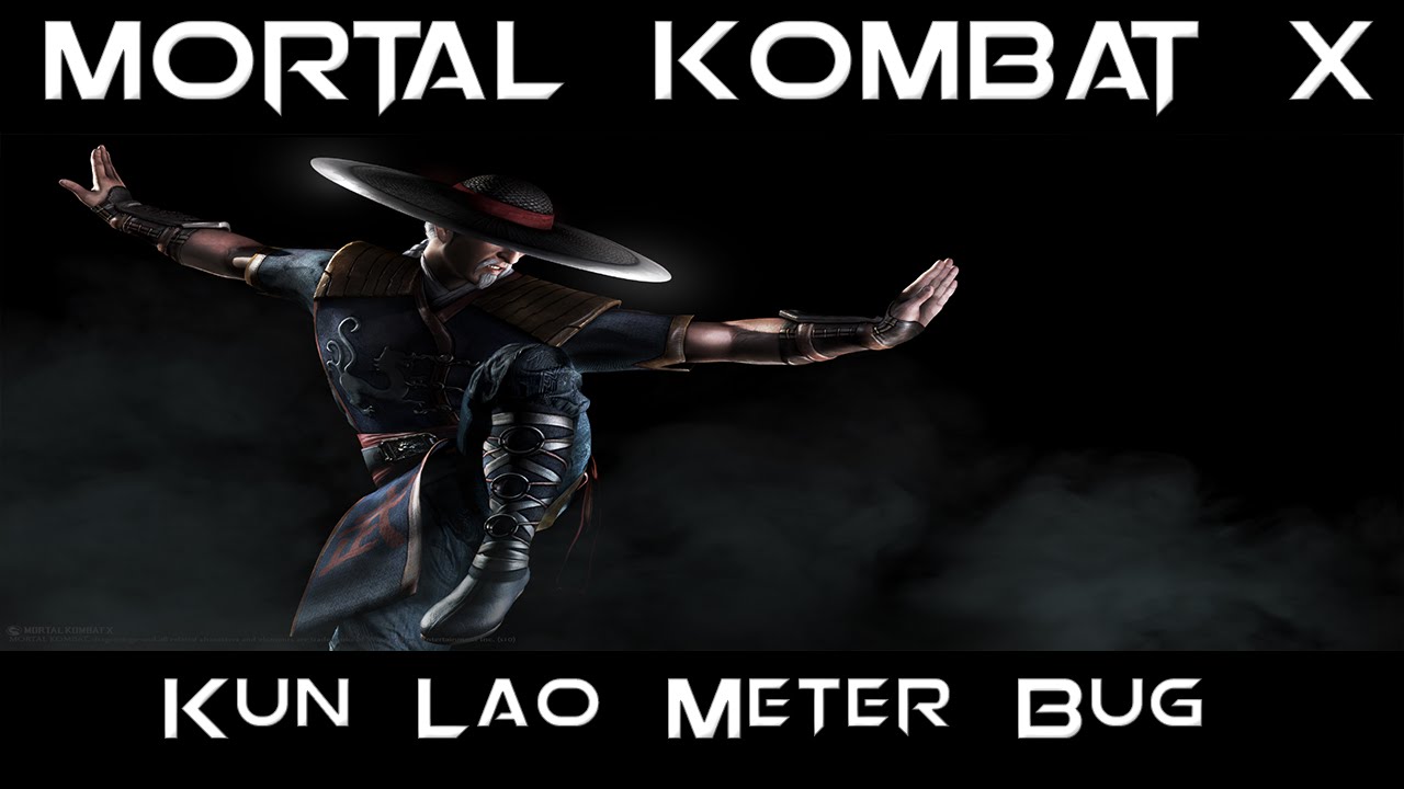 Mortal Kombat X Kun Lao Meter Gain Glitch - YouTube