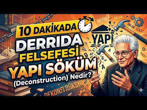 10 Dakikada Derrida Felsefesi: Yapı Söküm (Deconstruction) Nedir?