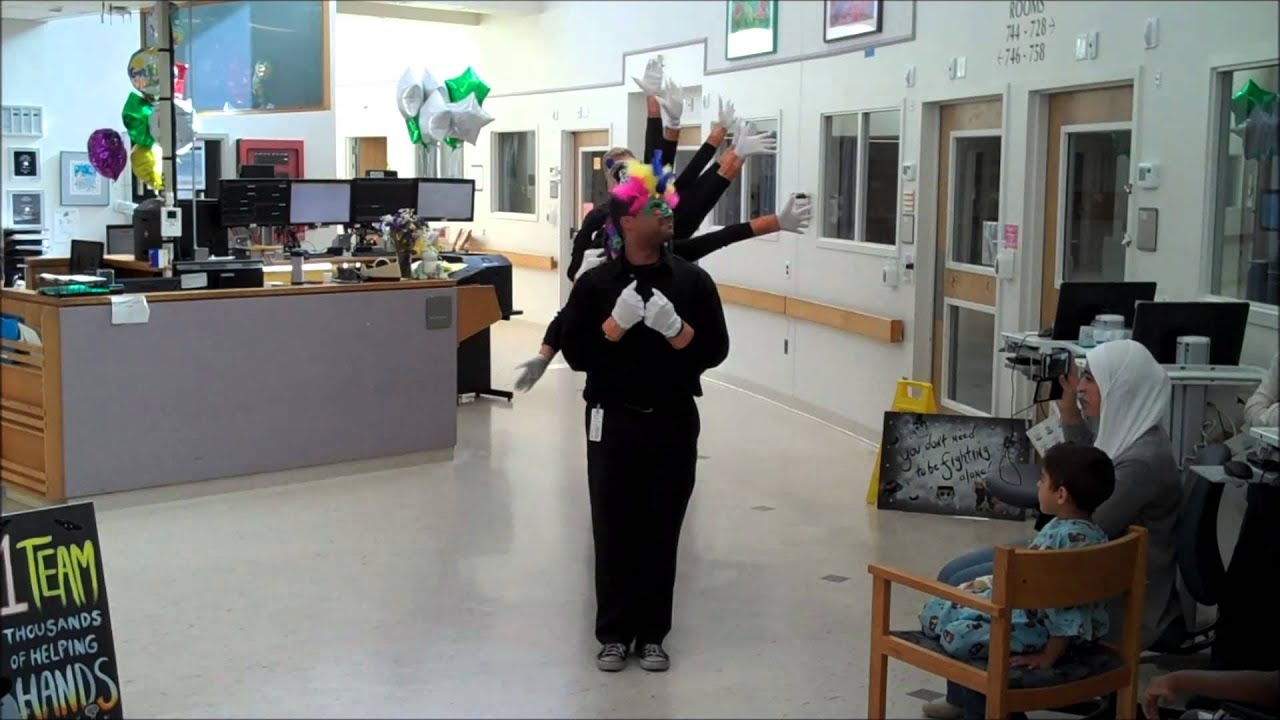 Tufts Medical Center OR dance team dance for hospital children - YouTube