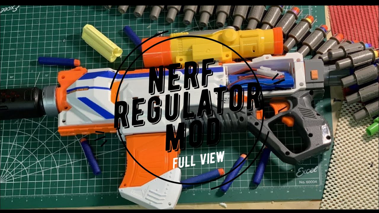 Nerf Regulator Mod - YouTube