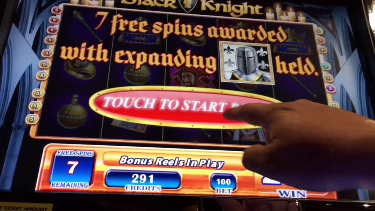 Black Knight Slot Machine ~FREE SPIN BONUS! - YouTube