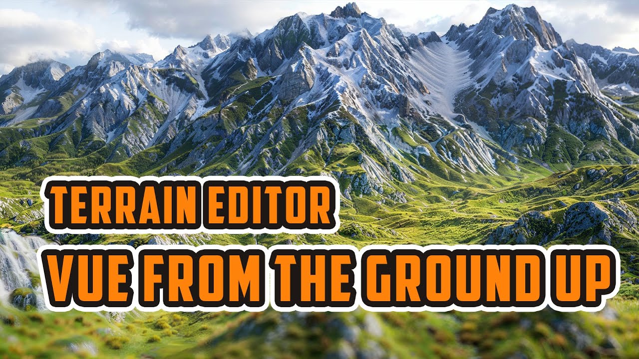 Mastering Digital Nature: e-on software's Vue Terrain editor Guide ...