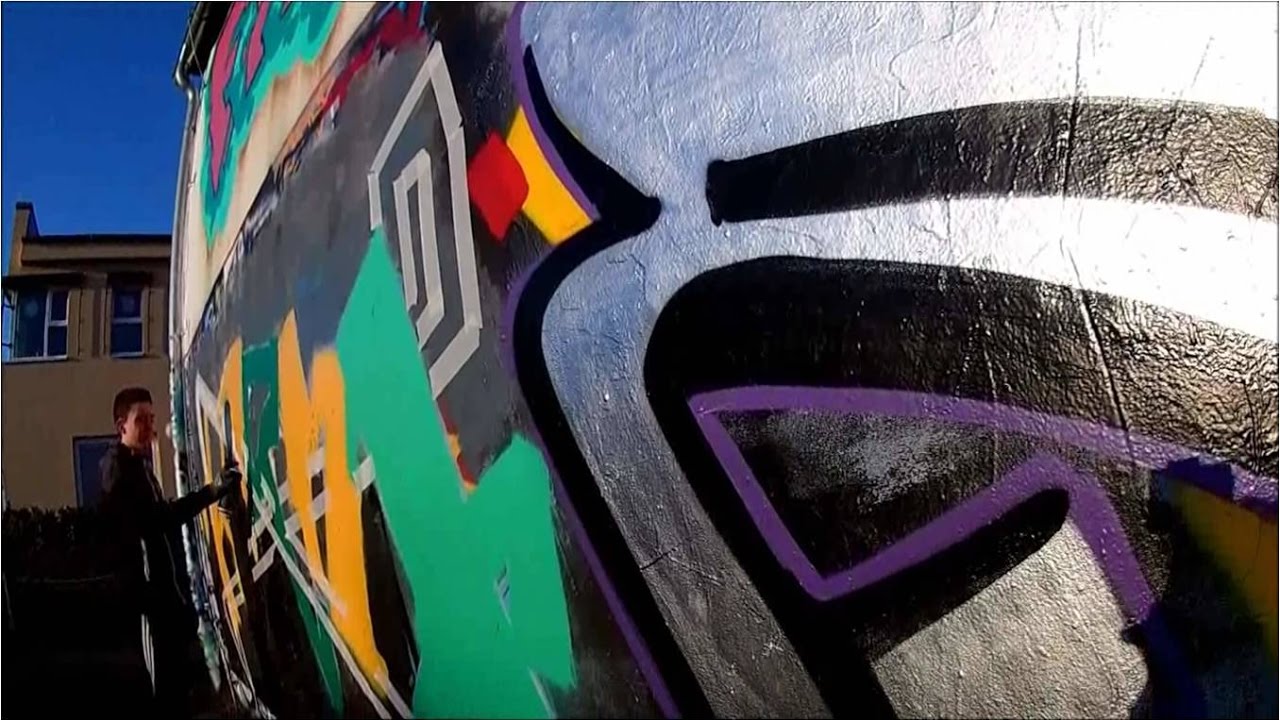 5 Minutes with Zote || Graffiti 2017 || Gopro - YouTube